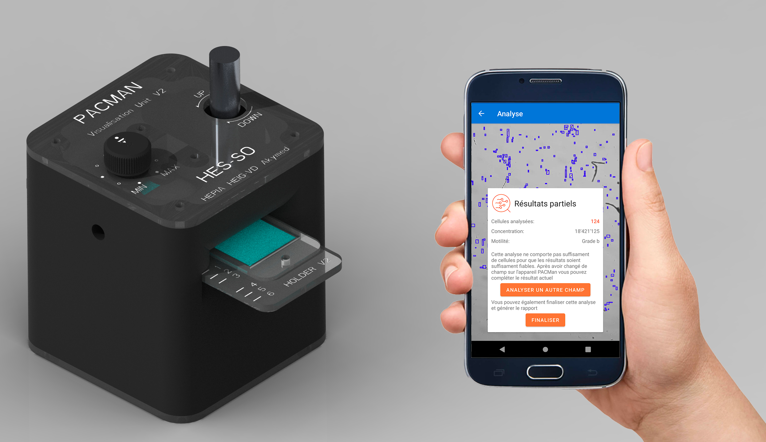 PACMan - Dispositif portable pour l’analyse de la